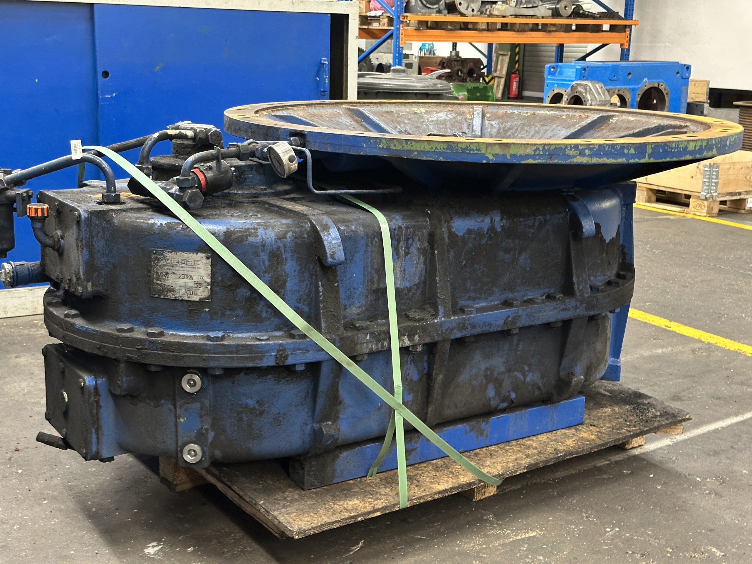 Instandsetzung eines SAWA Mischer Getriebes aus einer Webac Anlage